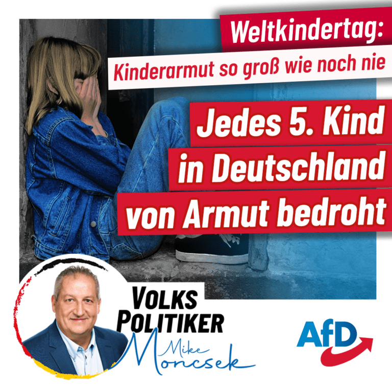 Weltkindertag: Kinderarmut so groß wie noch nie – Mike Moncsek